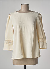 Exquiss S Blouses Femme De Couleur Beige 2237852-beige0 - Modz